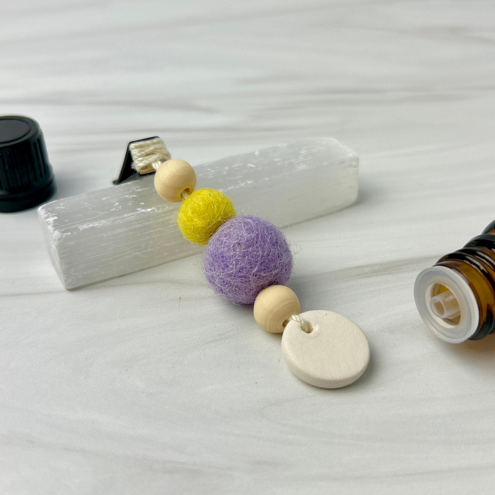 Natural Car Diffuser Vent Clip – BloomingLightVT