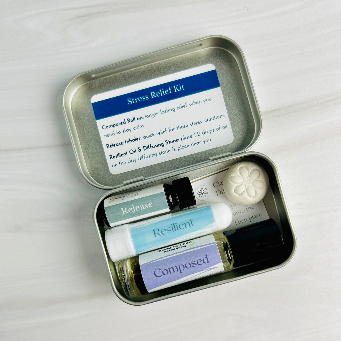 Updated! Stress Relief Aromatherapy Kit – BloomingLightVT