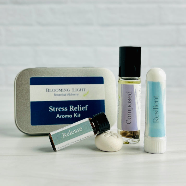 Updated! Stress Relief Aromatherapy Kit – BloomingLightVT