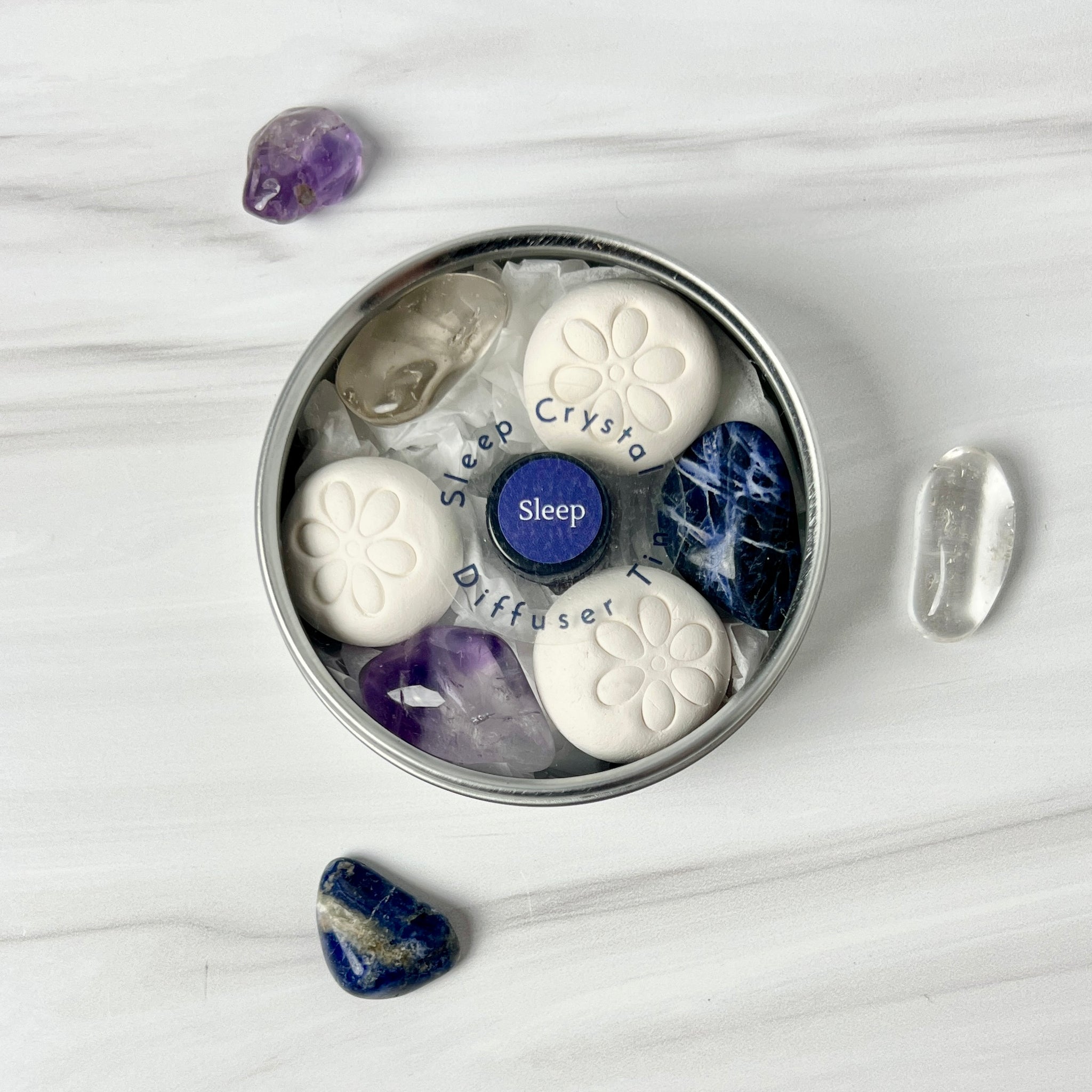 Sleep Essential Oil Diffuser & Crystals Kit – BloomingLightVT