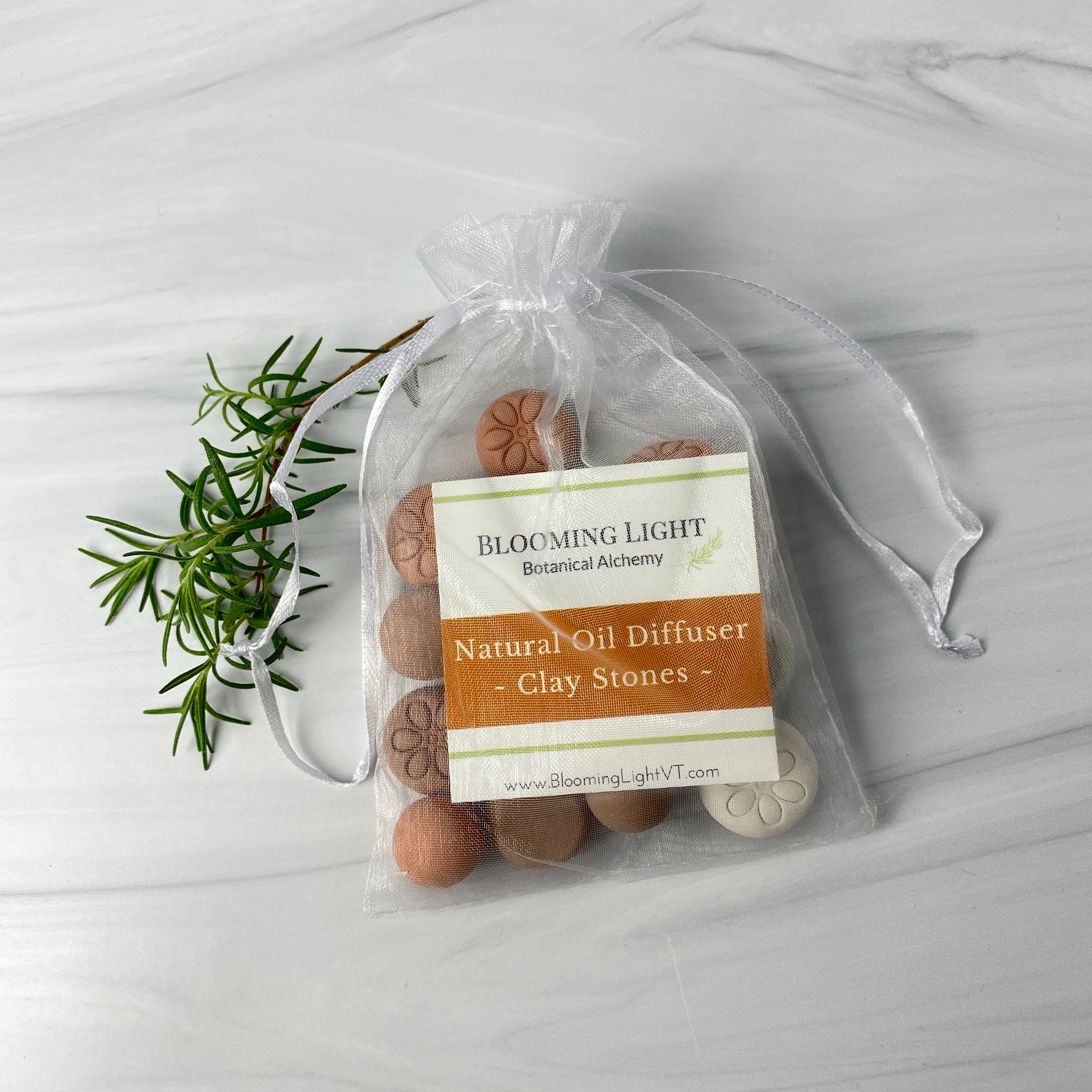 Mix of 3 Clay Essential Oil Diffuser Stones – BloomingLightVT