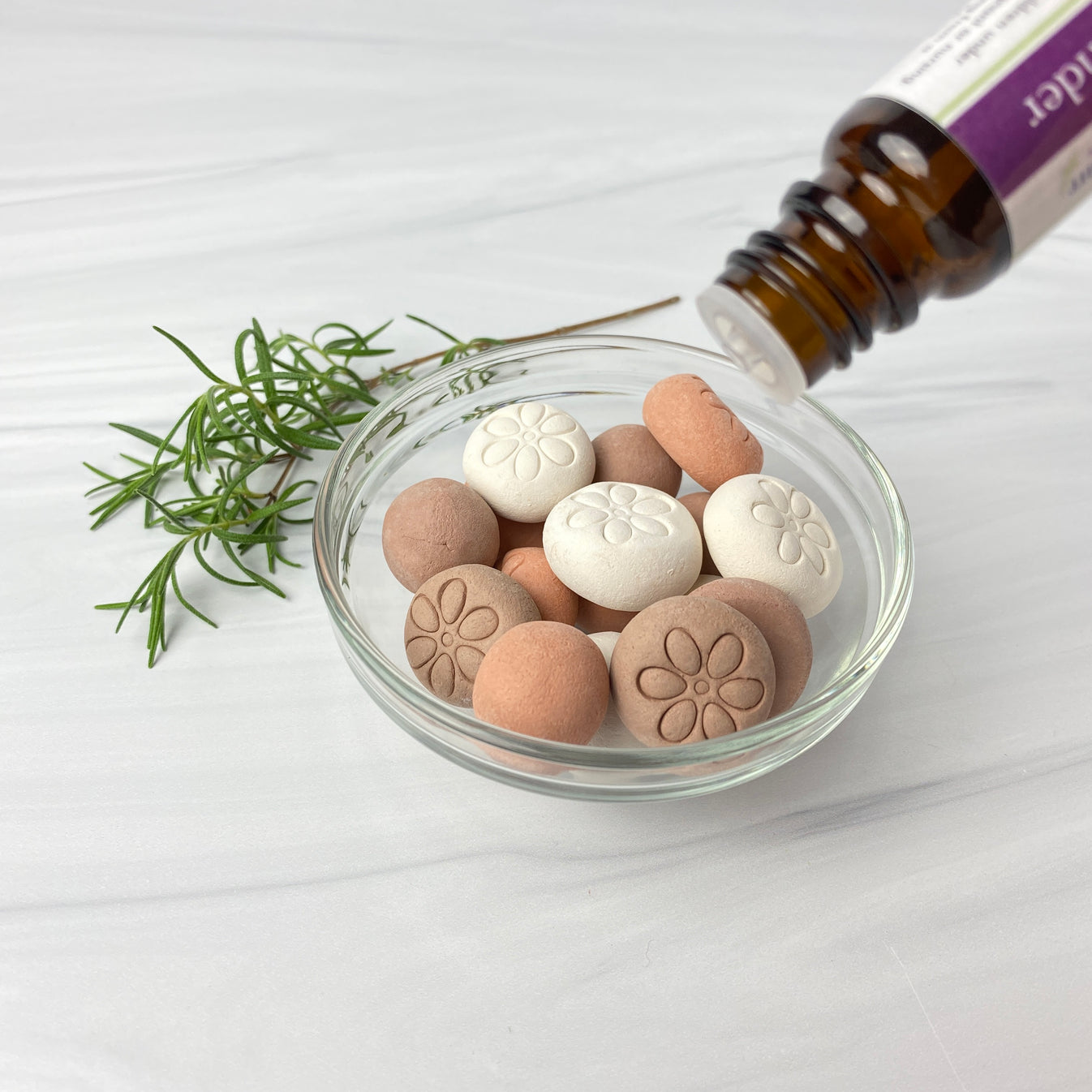 Mix of 3 Clay Essential Oil Diffuser Stones – BloomingLightVT