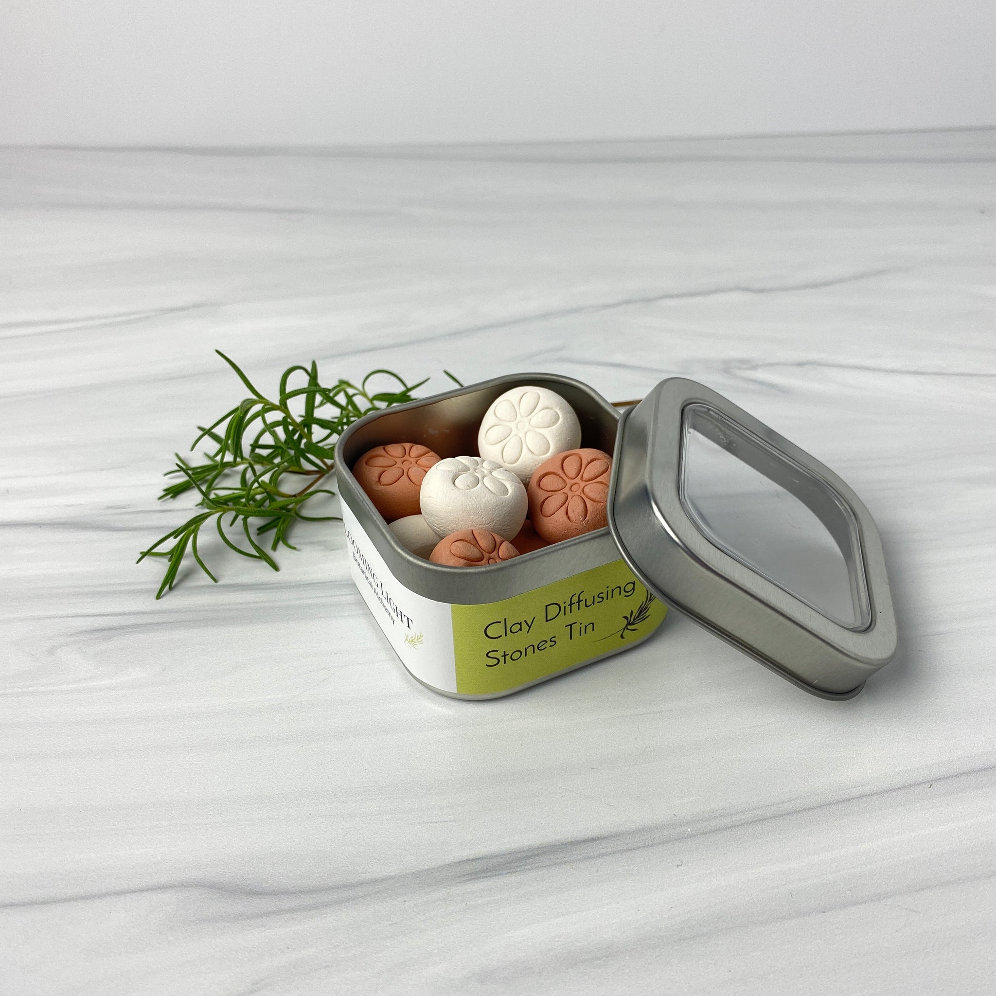 Terra & White Essential Oil Diffuser Stones – BloomingLightVT