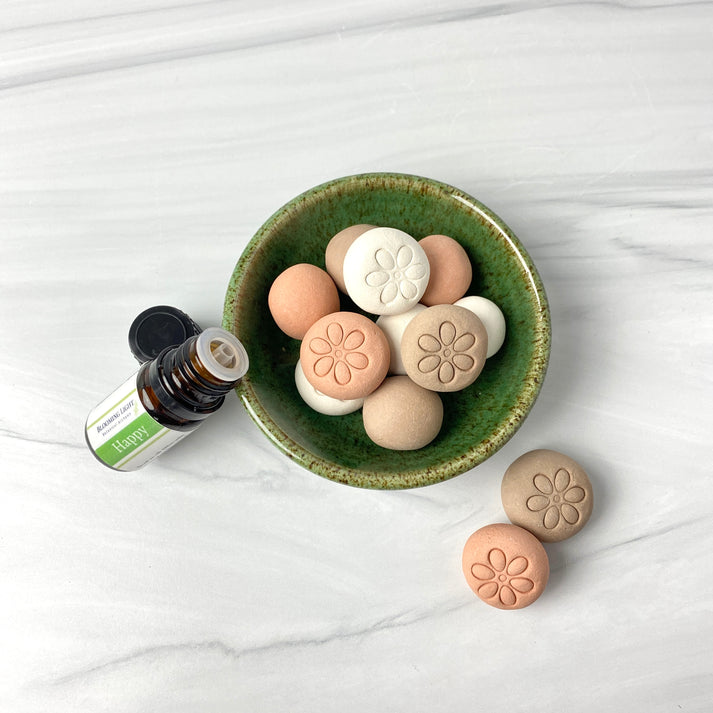 Mix of 3 Clay Essential Oil Diffuser Stones – BloomingLightVT